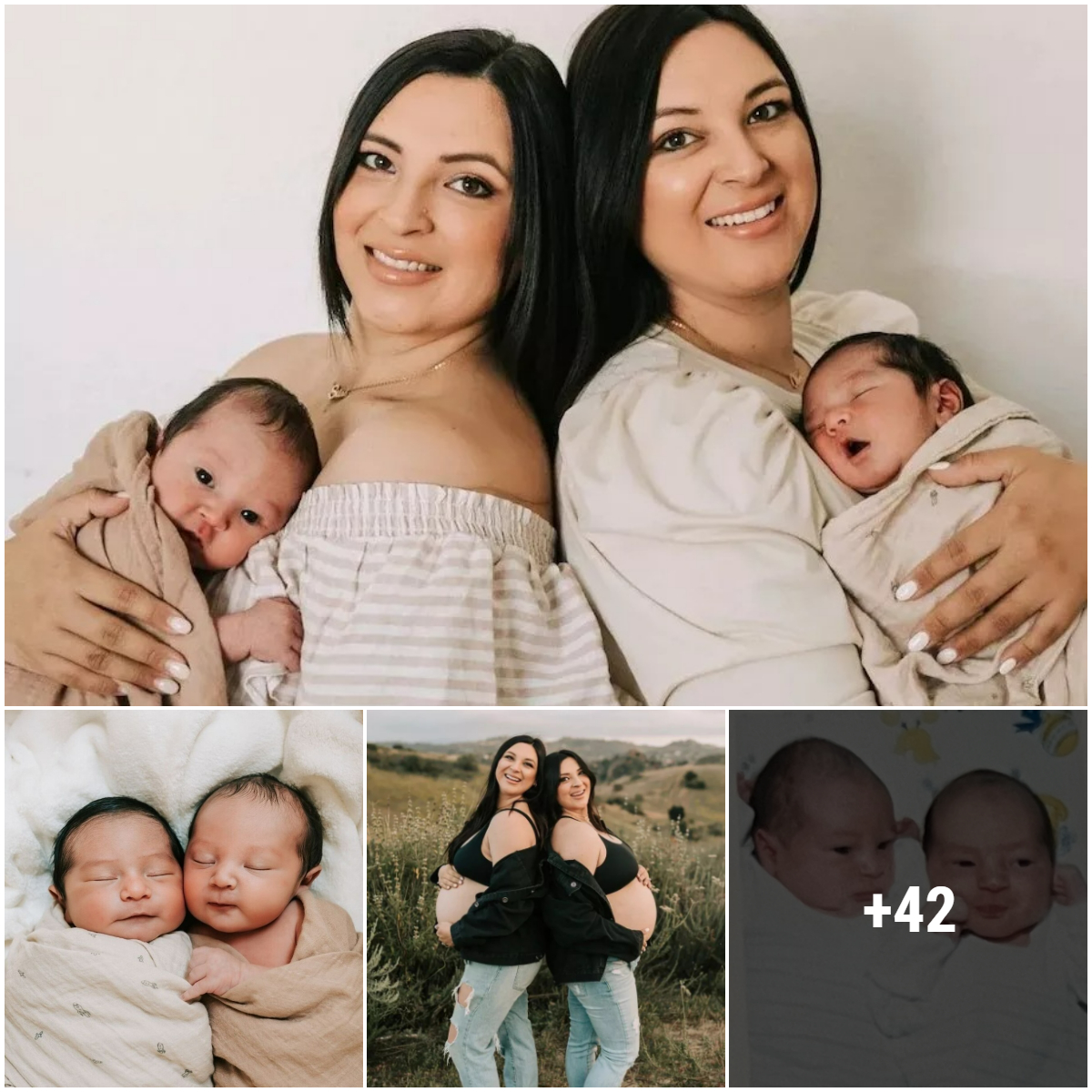 The Twin Sisters Got Married About A Year Apart And Became Pregnant